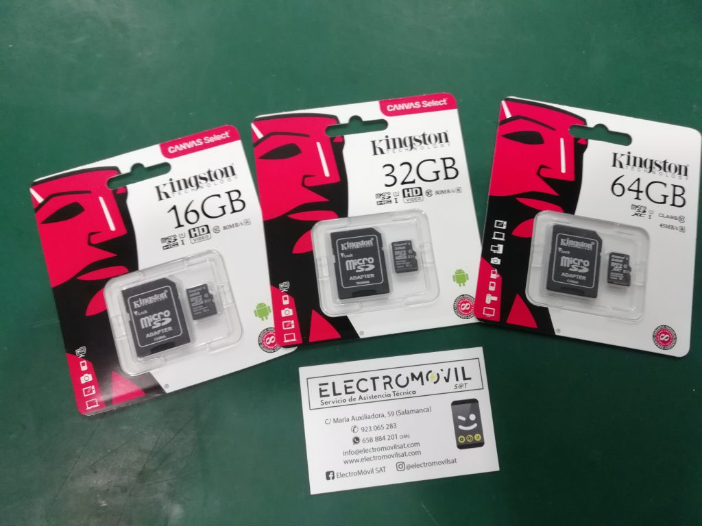 Tarjetas SD (Secure Digital) en ElectroMóvil S@T ⋆ ElectroMóvil S@T
